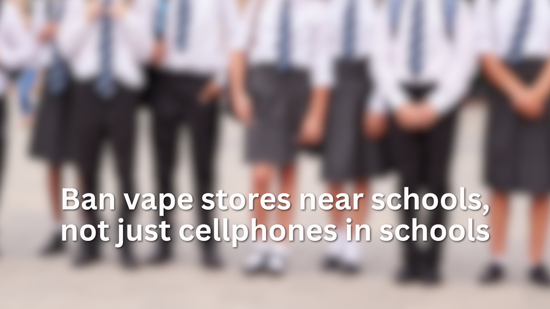 Ban vape stores near schools, not just cell phones in schools | Asthma ...
